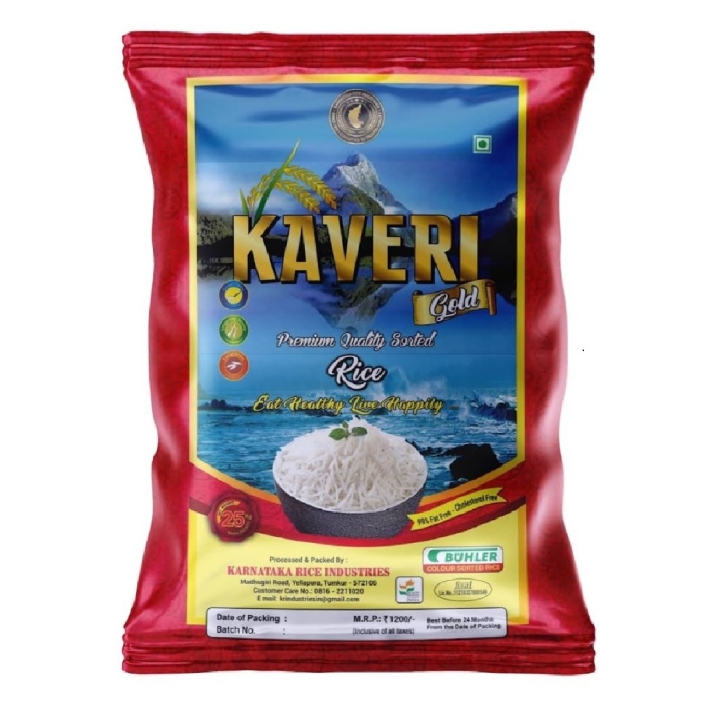 Kaveri Gold Premium Quality Sorted Rice » Karnataka Rice Industries